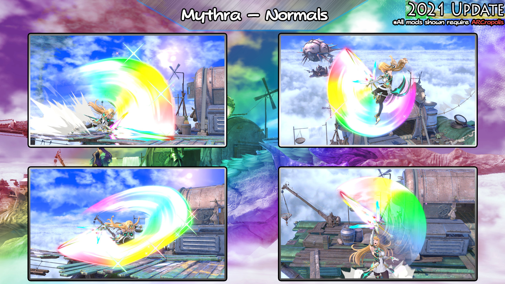 Swordfighter Spectrum Trail & Effect Pack (2022) Mod for Super Smash ...