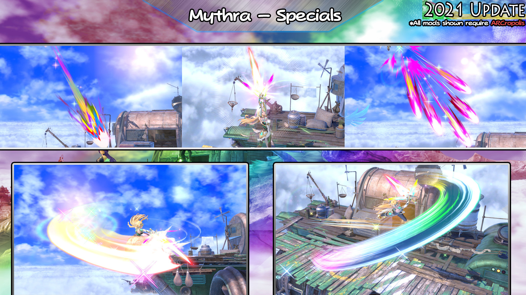 Swordfighter Spectrum Trail & Effect Pack (2022) Mod for Super Smash ...