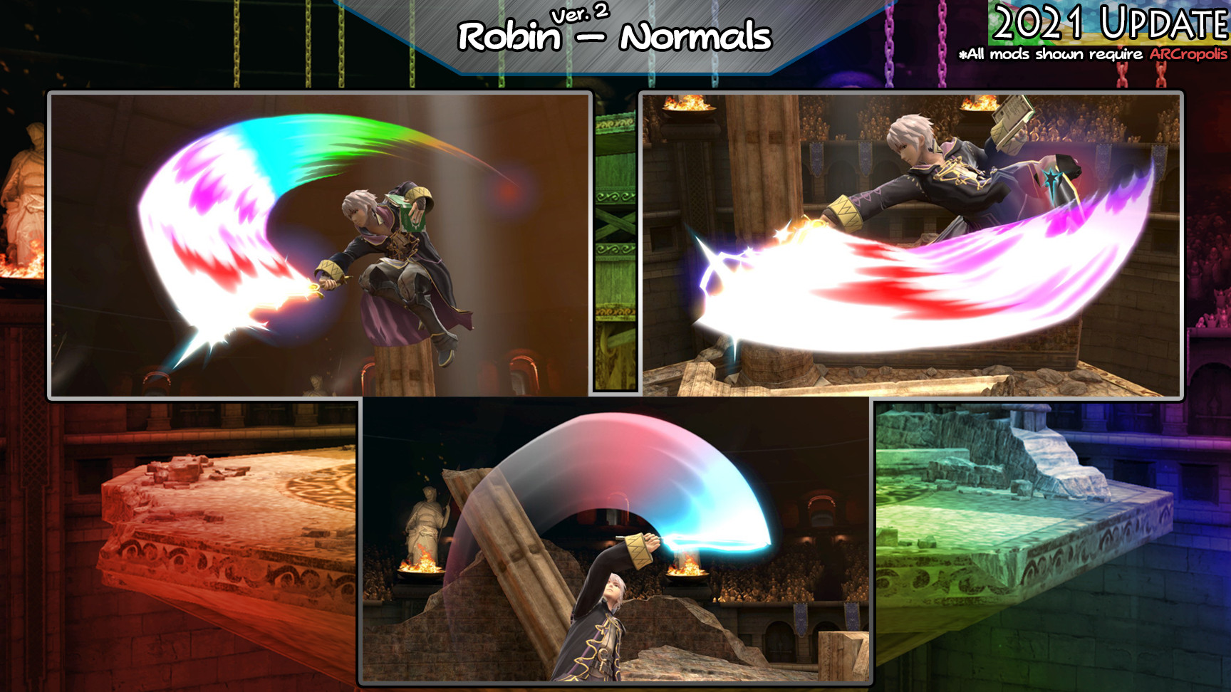 Swordfighter Spectrum Trail & Effect Pack (2022) Mod for Super Smash ...