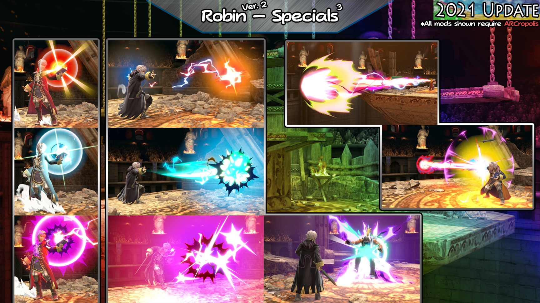 Swordfighter Spectrum Trail & Effect Pack (2022) Mod for Super Smash ...