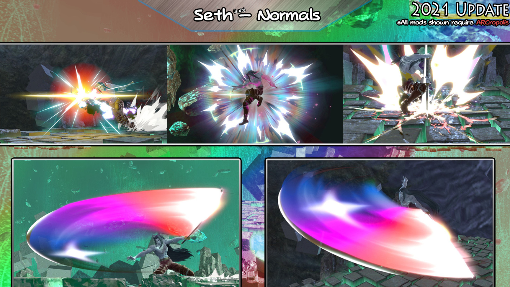 Swordfighter Spectrum Trail & Effect Pack (2022) Mod for Super Smash ...