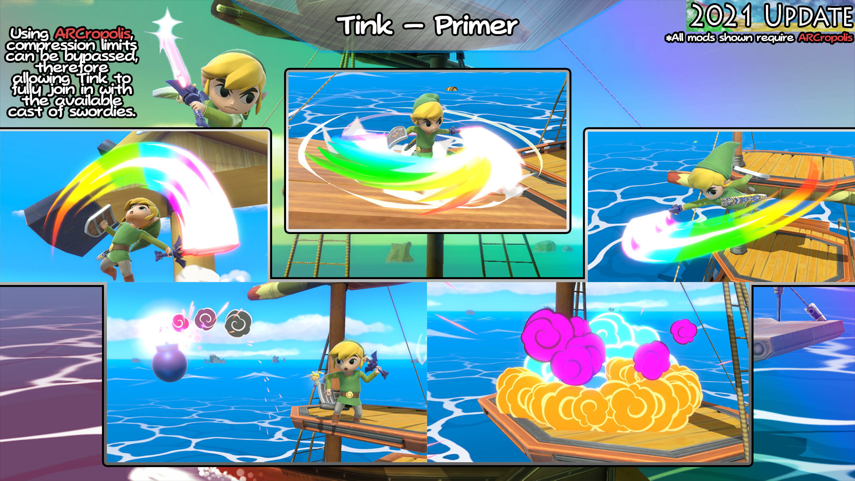 Swordfighter Spectrum Trail & Effect Pack (2022) Mod for Super Smash ...