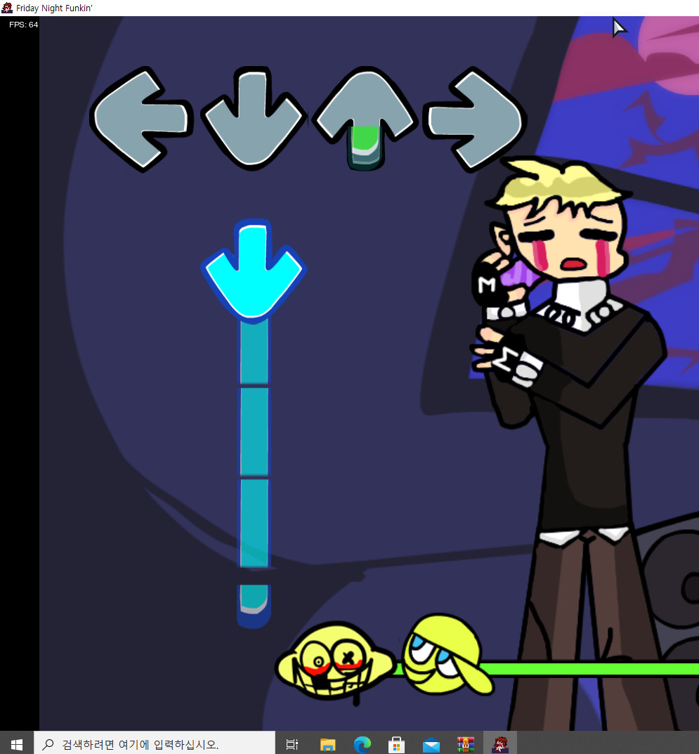 FNF lemon demon but human [Friday Night Funkin'] [Mods]