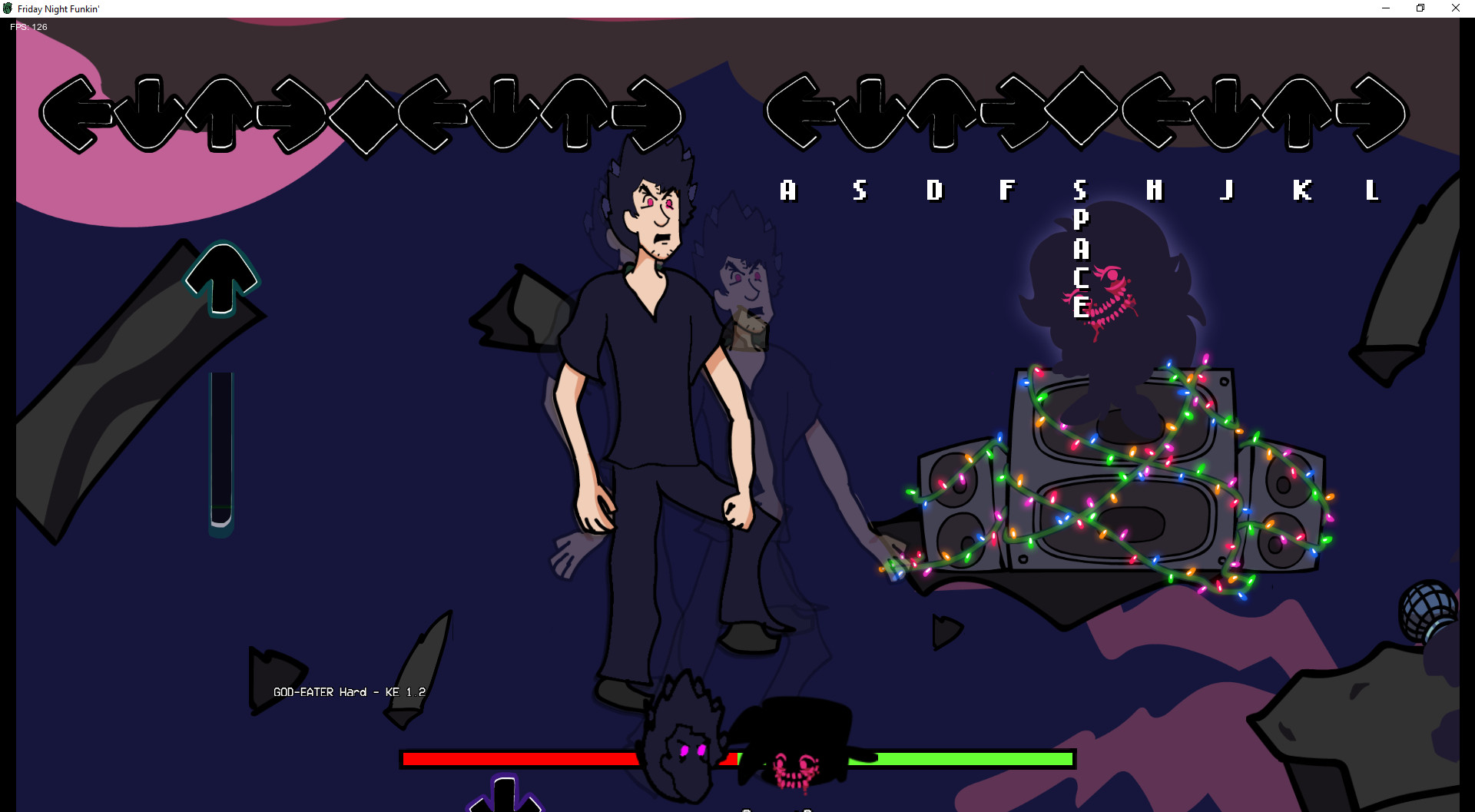 Vs Corrupted Shaggy (Fanmade) Mod for Friday Night Funkin' | FNF Mods