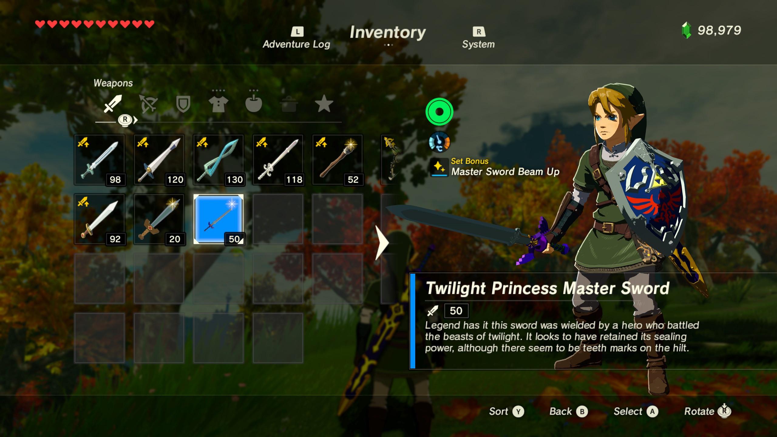 TP Master Sword and Hylian Shield (Standalone) Mod for The Legend of ...