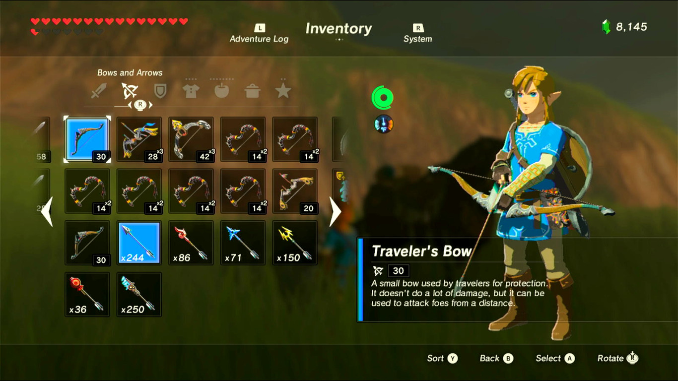 Enhanced Showcase Weapon Set Mod for The Legend of Zelda: Breath of the ...