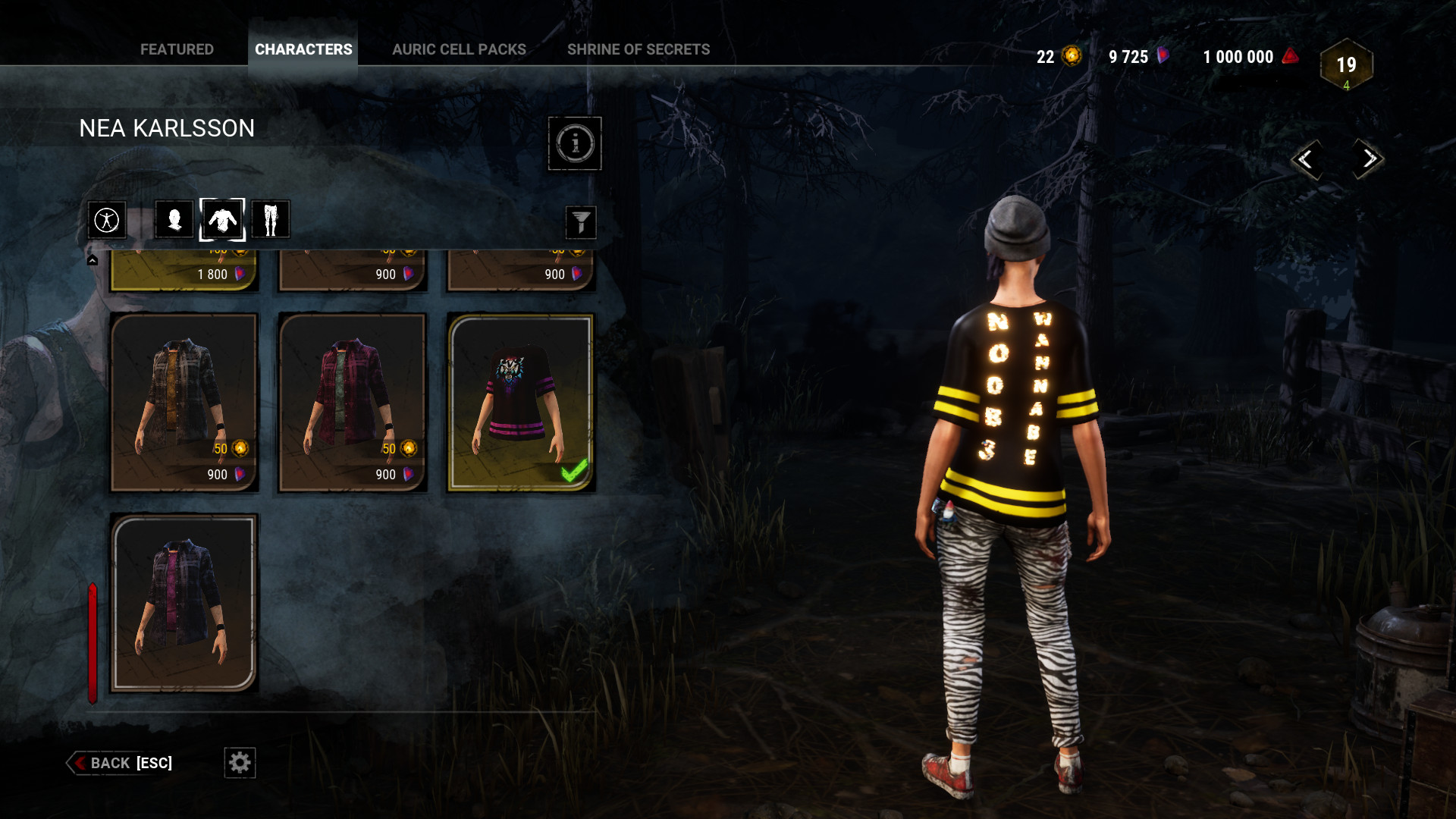 No0b3 Wannabe Mod for Dead by Daylight | DBD Mods