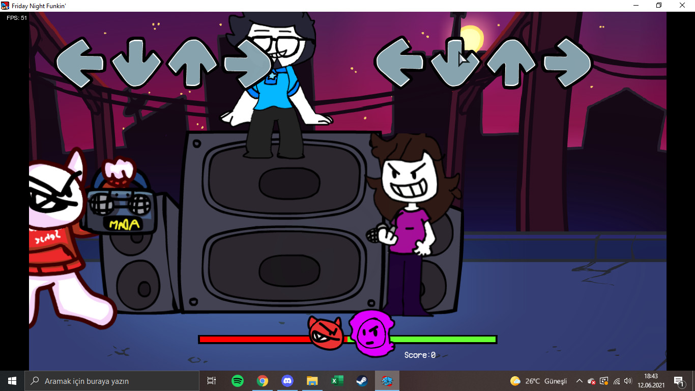 Friday Night Funkin' Scribble Showdown! [Friday Night Funkin'] [Mods]