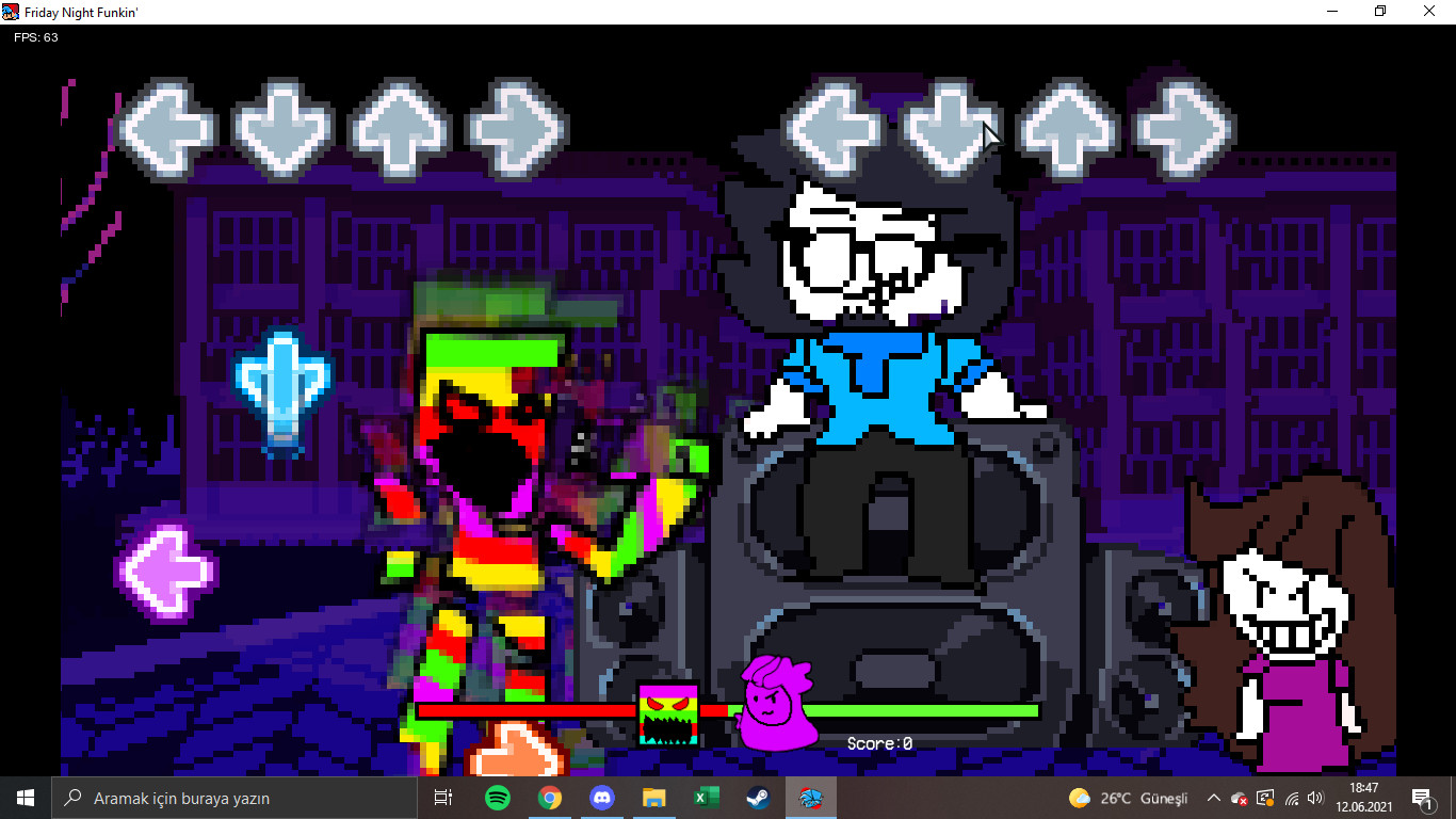 Friday Night Funkin' Scribble Showdown! [Friday Night Funkin'] [Mods]