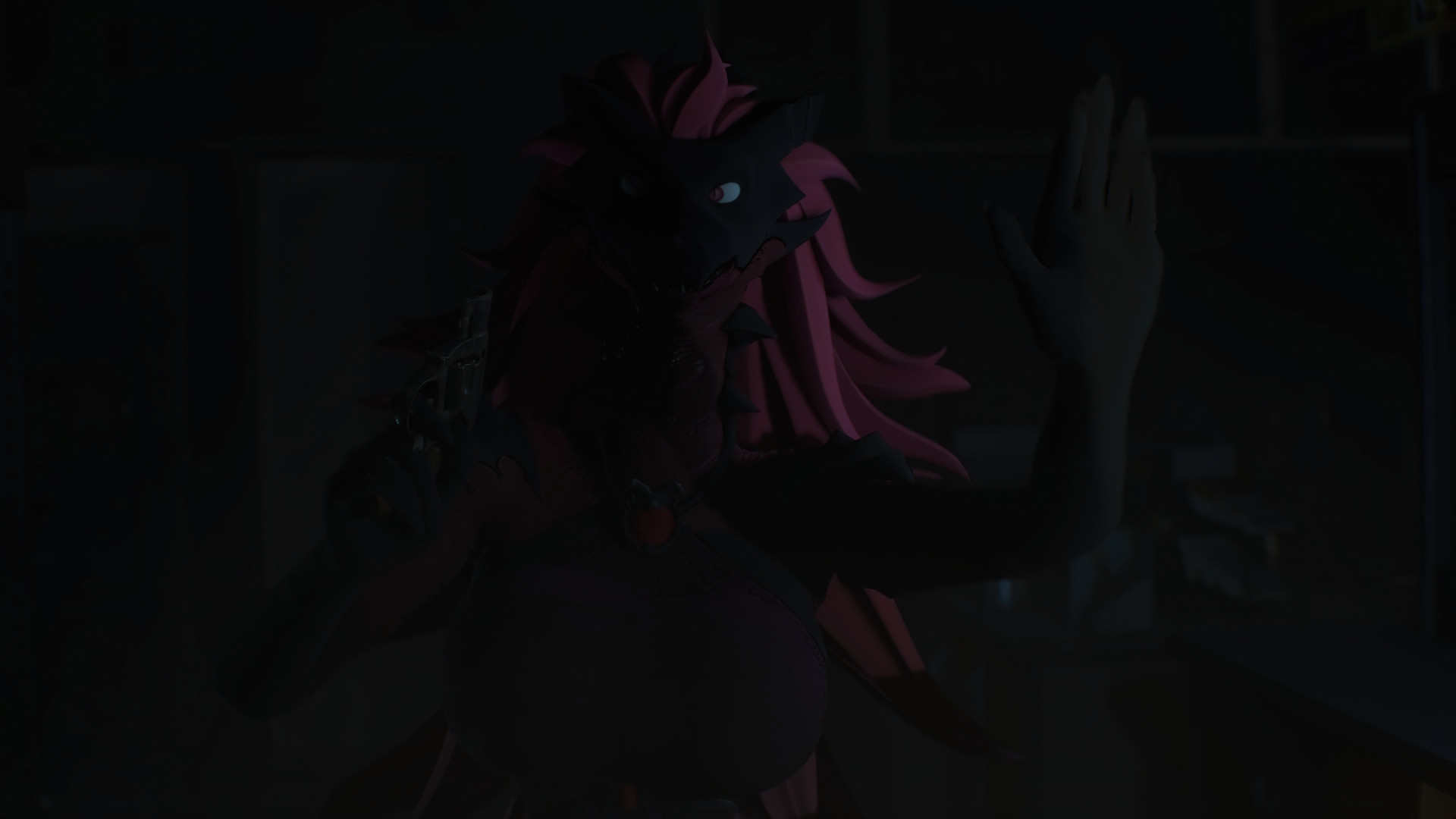 Agape the Dragon over Claire Noir Mod for Resident Evil 2 (2019) | RE2 Mods