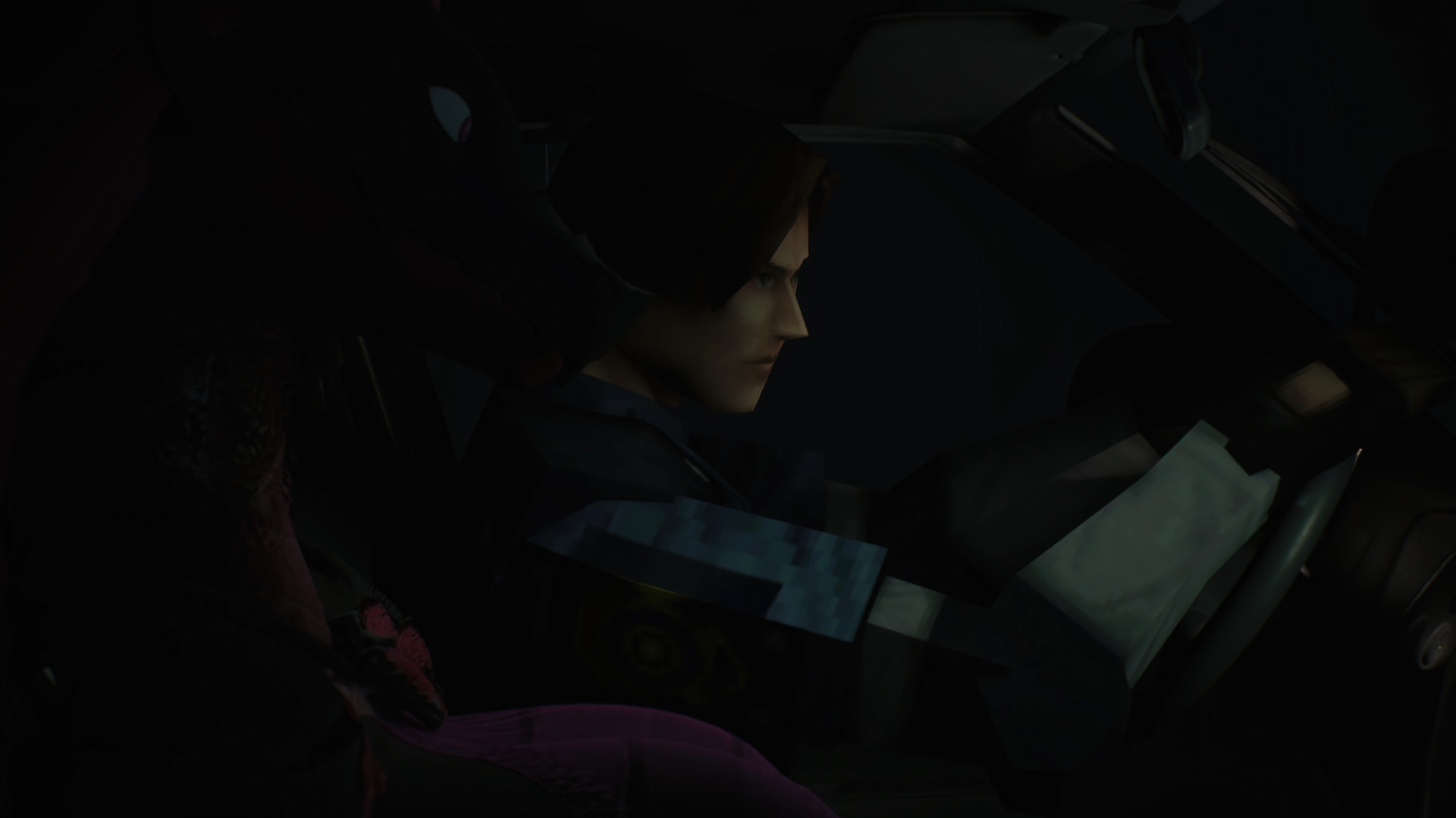 Agape the Dragon over Claire Noir Mod for Resident Evil 2 (2019) | RE2 Mods