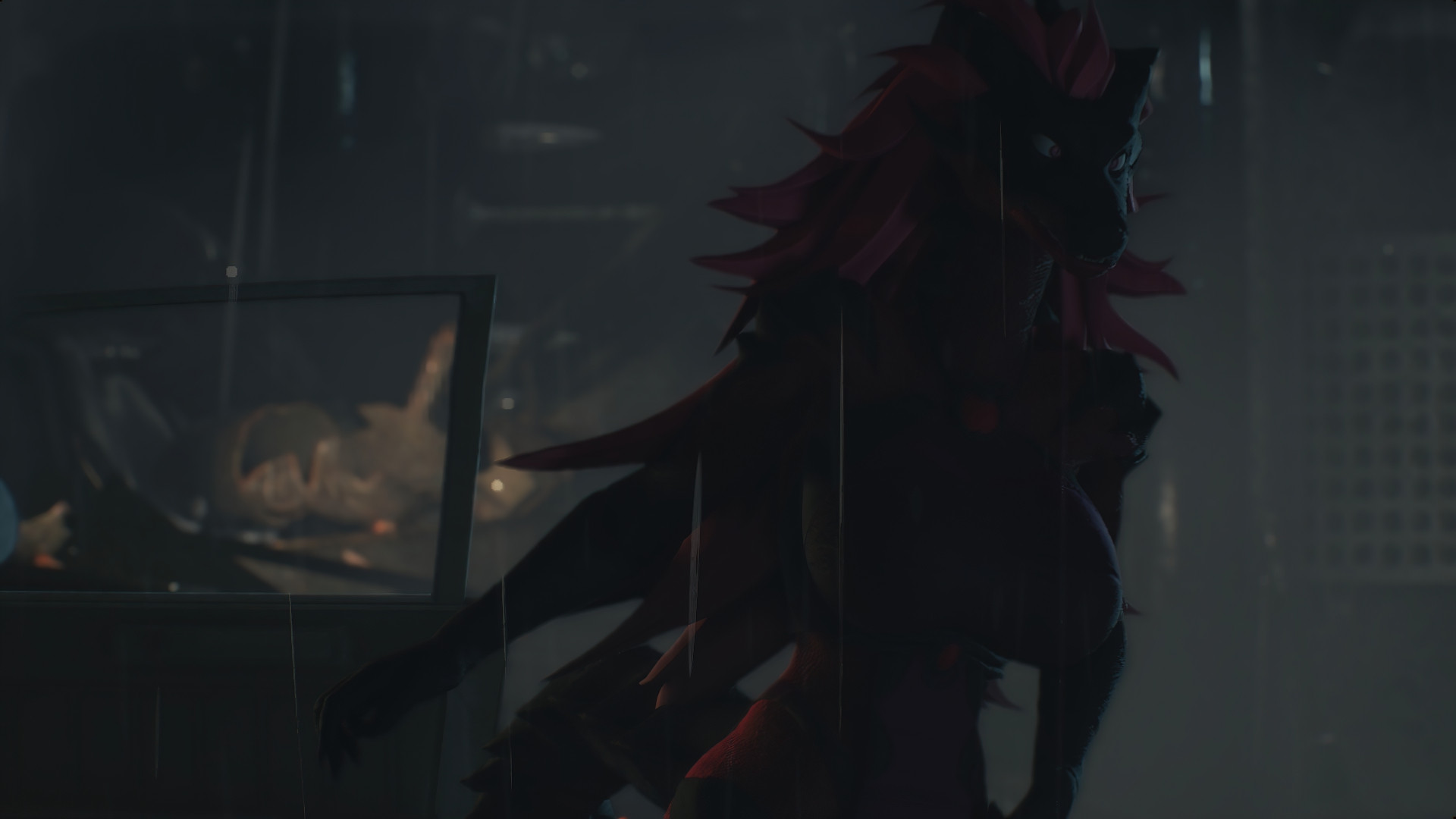 Agape the Dragon over Claire Noir Mod for Resident Evil 2 (2019) | RE2 Mods