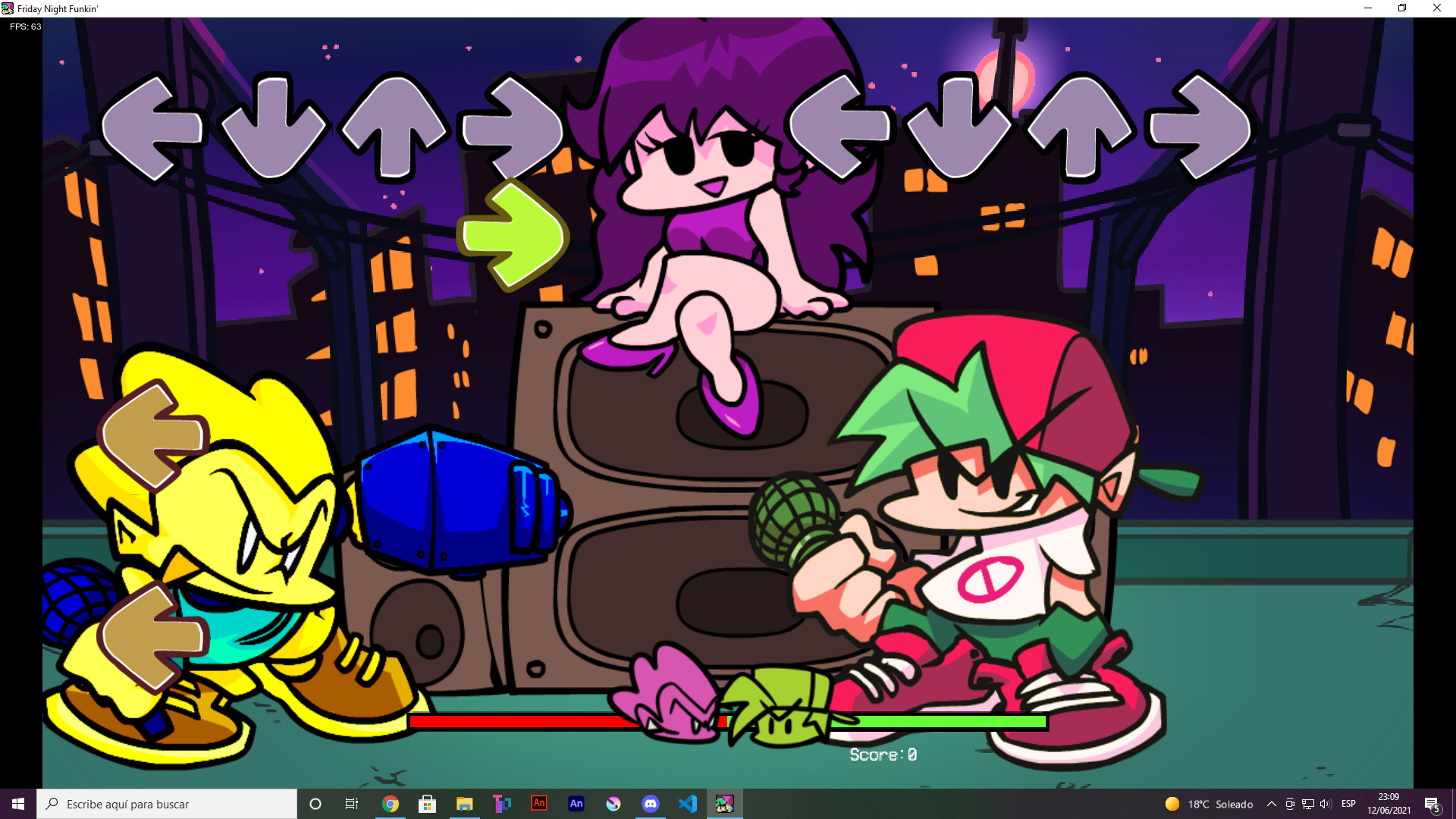 friday night color palette Mod for Friday Night Funkin' | FNF Mods