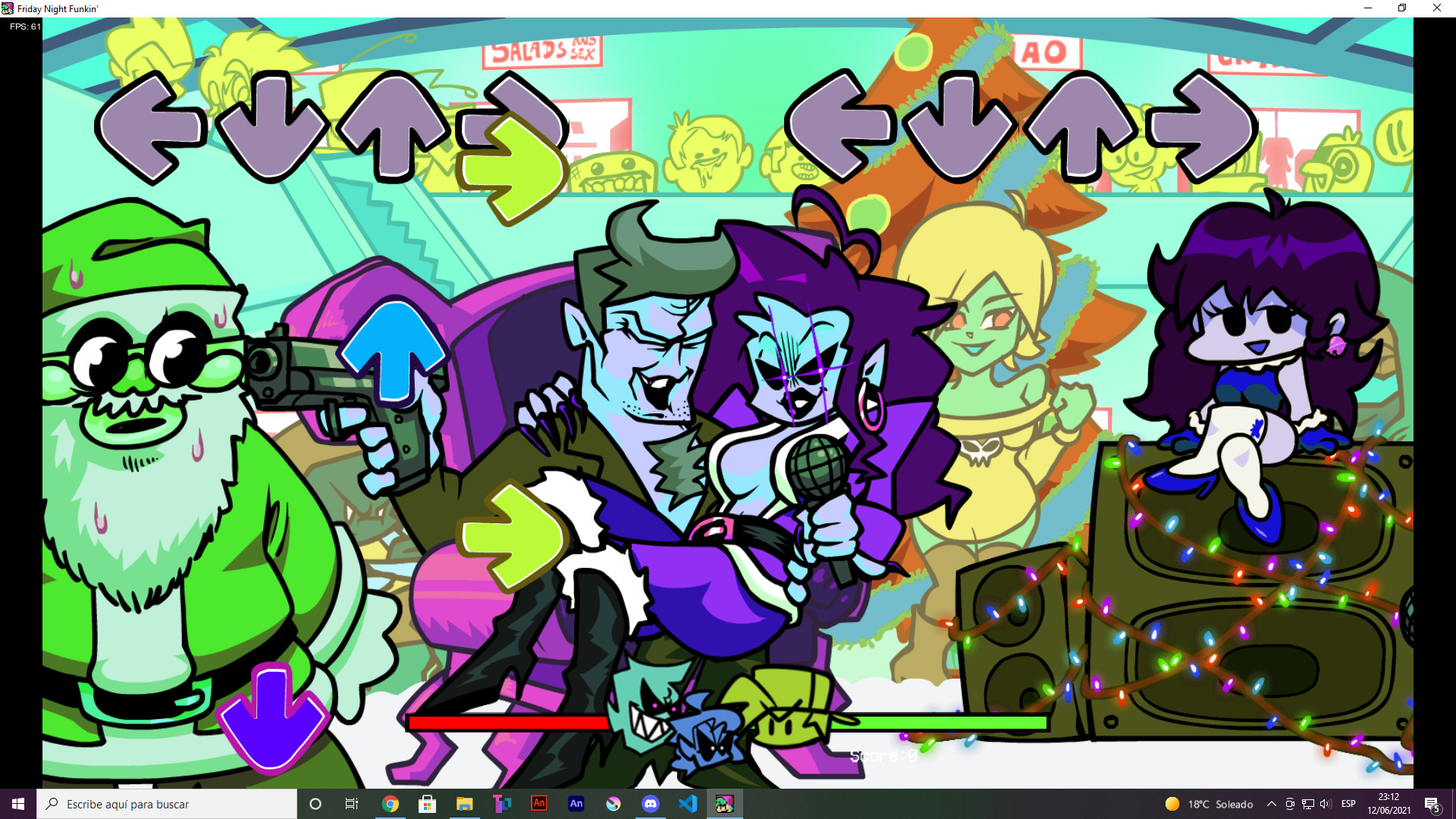 friday night color palette Mod for Friday Night Funkin' | FNF Mods