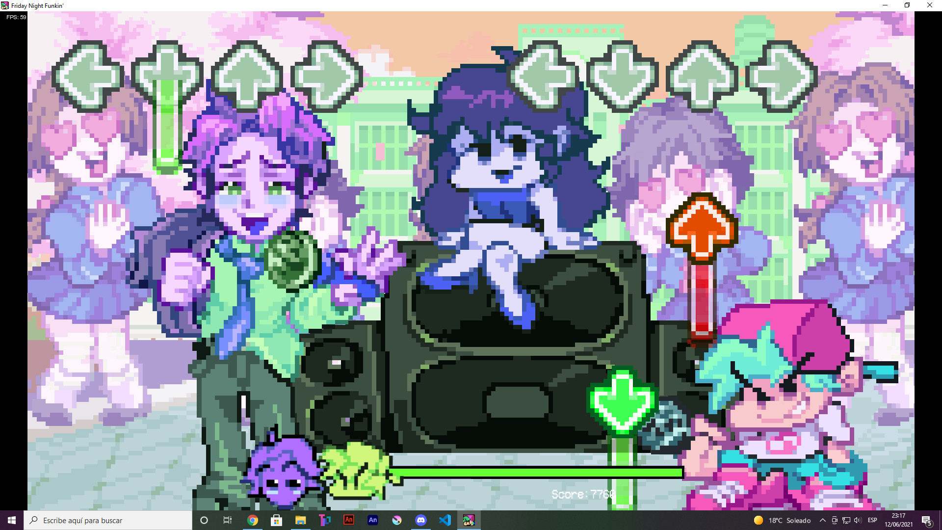 friday night color palette Mod for Friday Night Funkin' | FNF Mods