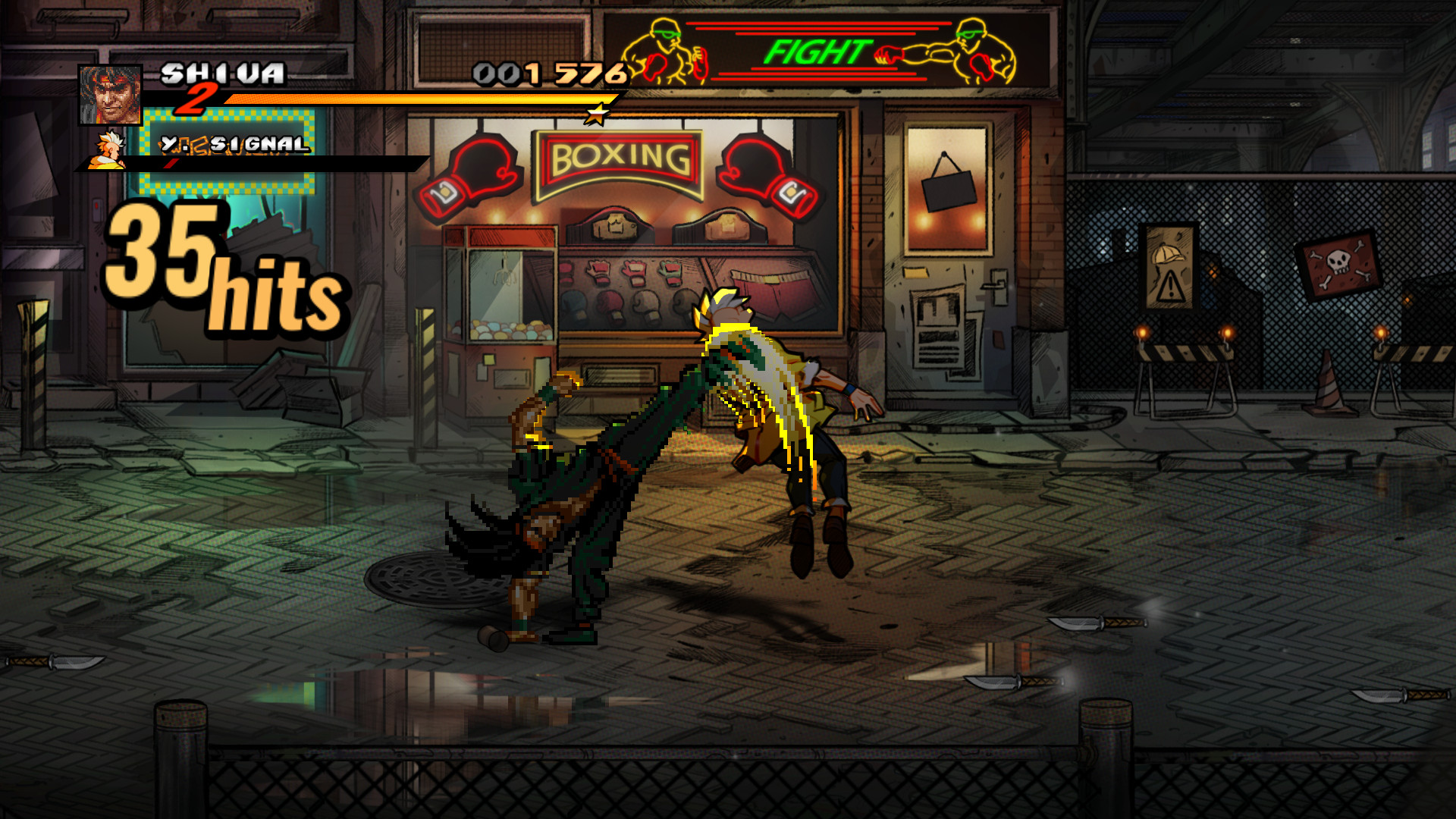 Bare Knuckle 3 Project 2P Shiva [Streets of Rage 4] [Mods]