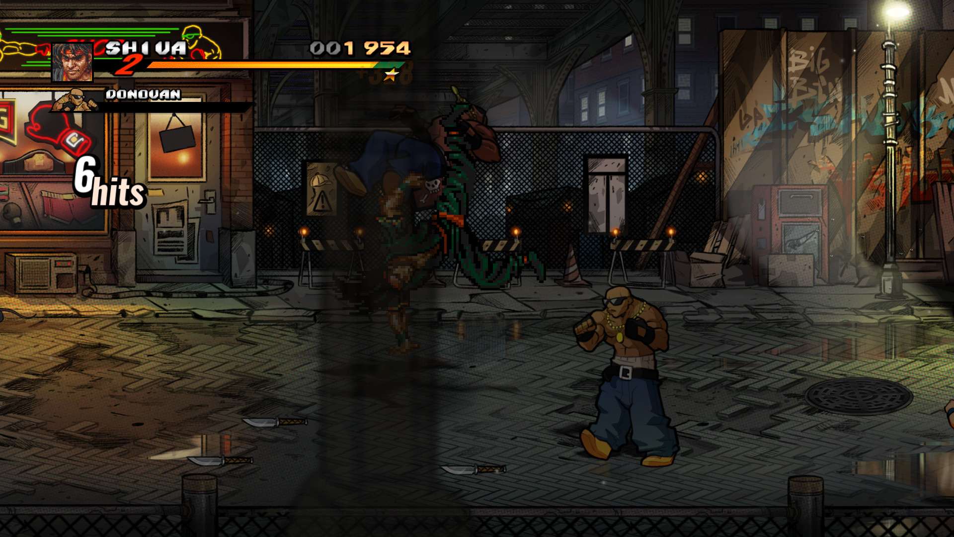 Bare Knuckle 3 Project 2P Shiva [Streets of Rage 4] [Mods]