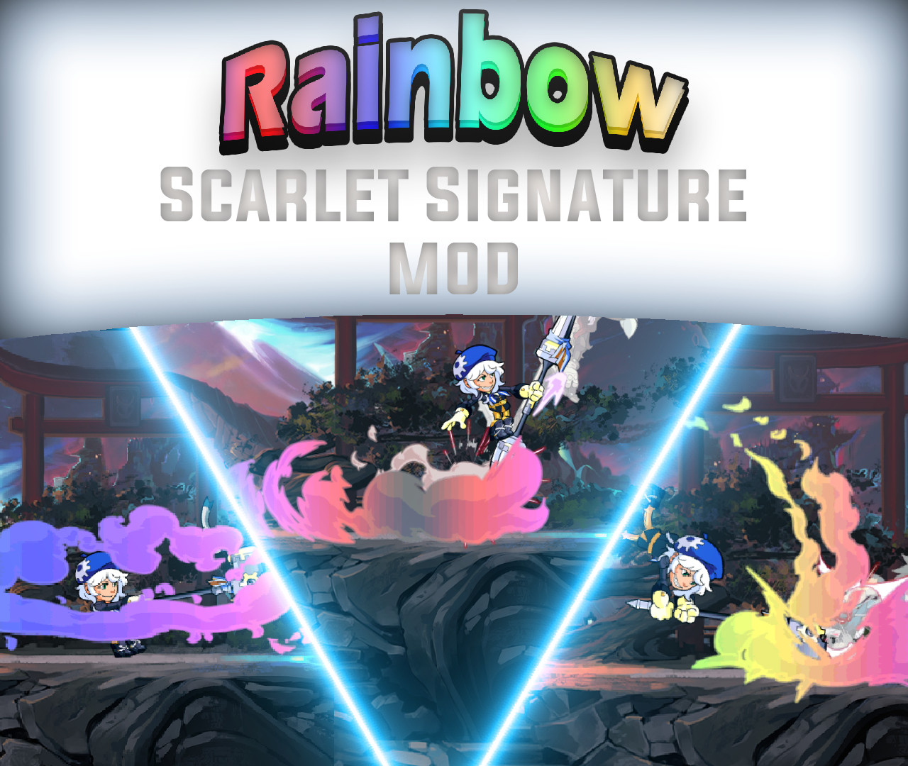 (Rainbow) scarlet signature! Mod for Brawlhalla | BHalla Mods