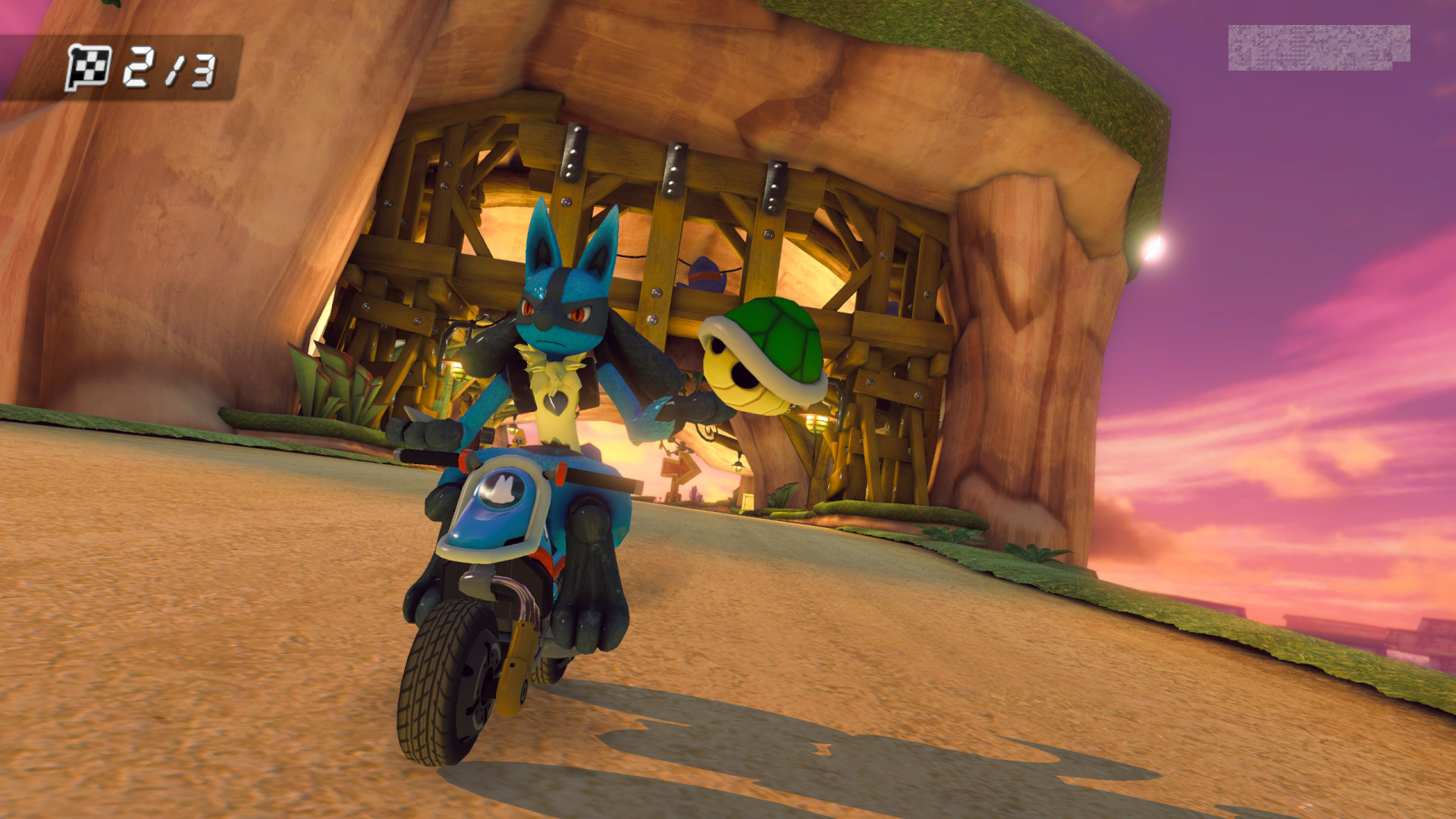 Lucario (PT) Mod for Mario Kart 8 | MK8 Mods