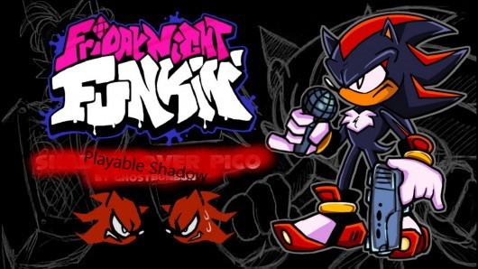 Playable Shadow Mod for Friday Night Funkin' | FNF Mods