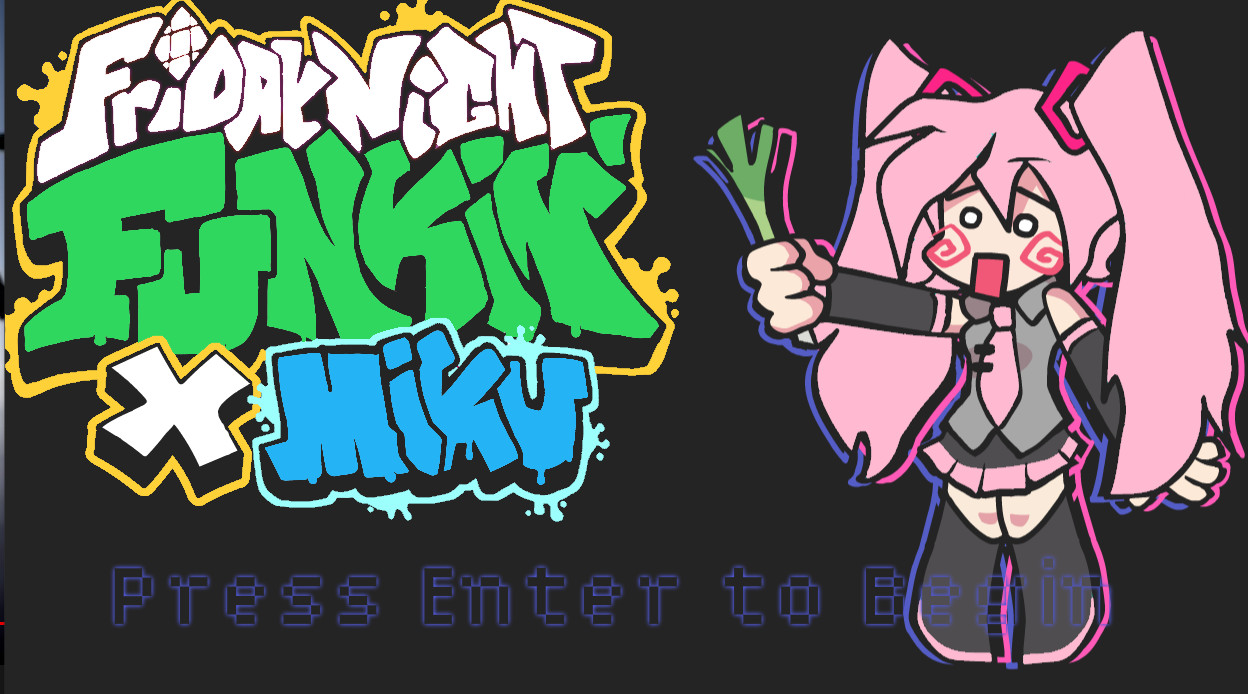 FNF Sakura Miku Skin Pack Mod for Friday Night Funkin' | FNF Mods