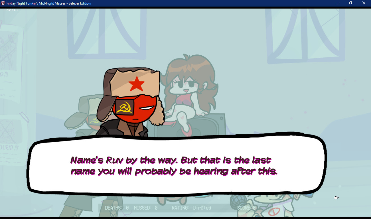 Resprite Ruv to USSR countryhuman (Mid-Fight Mass) Mod for Friday Night ...