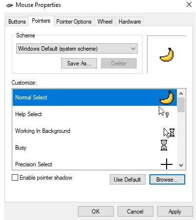 GameBanana icons as cursor pack [GameBanana] [Mods]