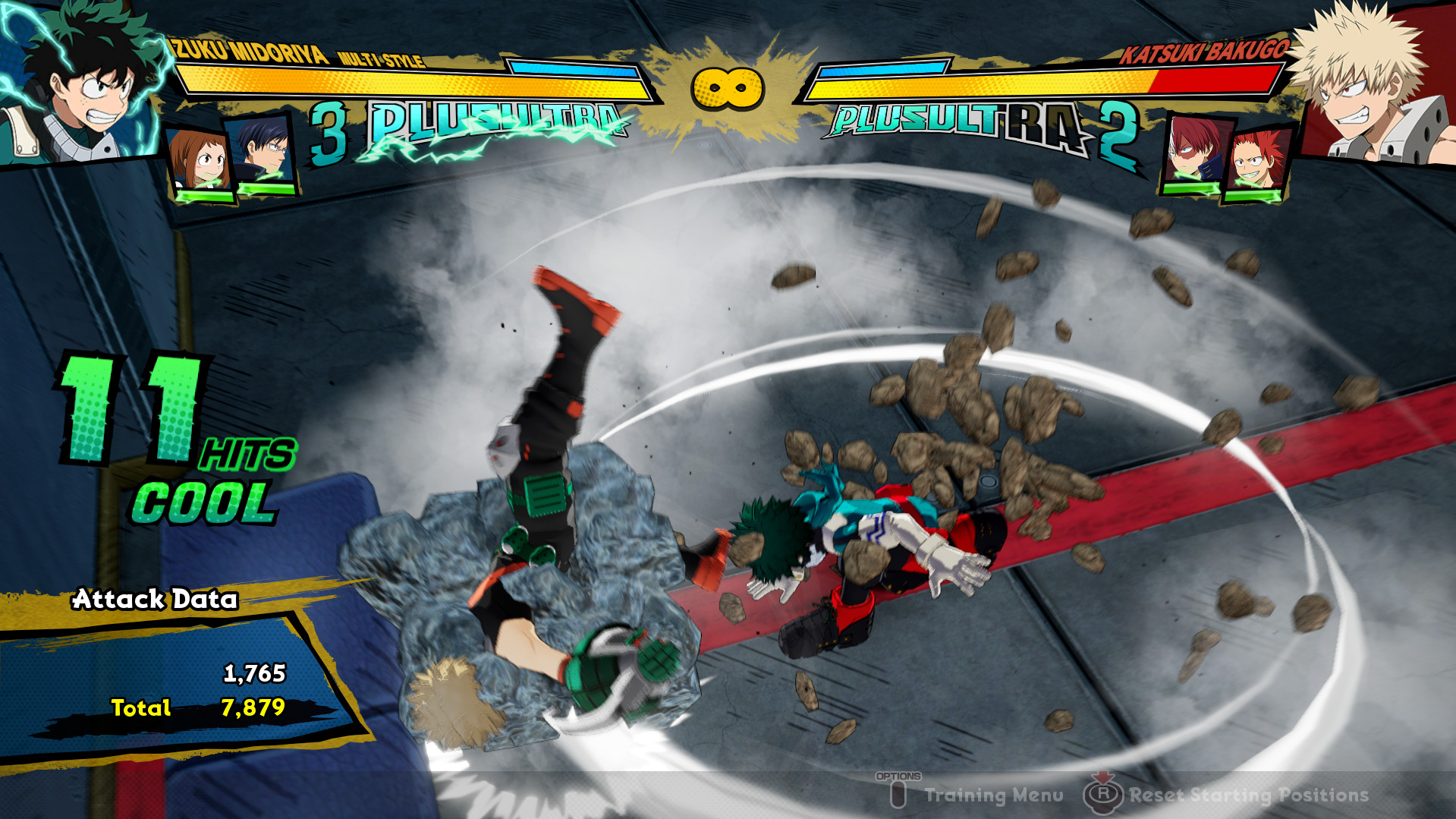 Multi-style Deku Mod for My Hero One's Justice 2 | MHOJ2 Mods