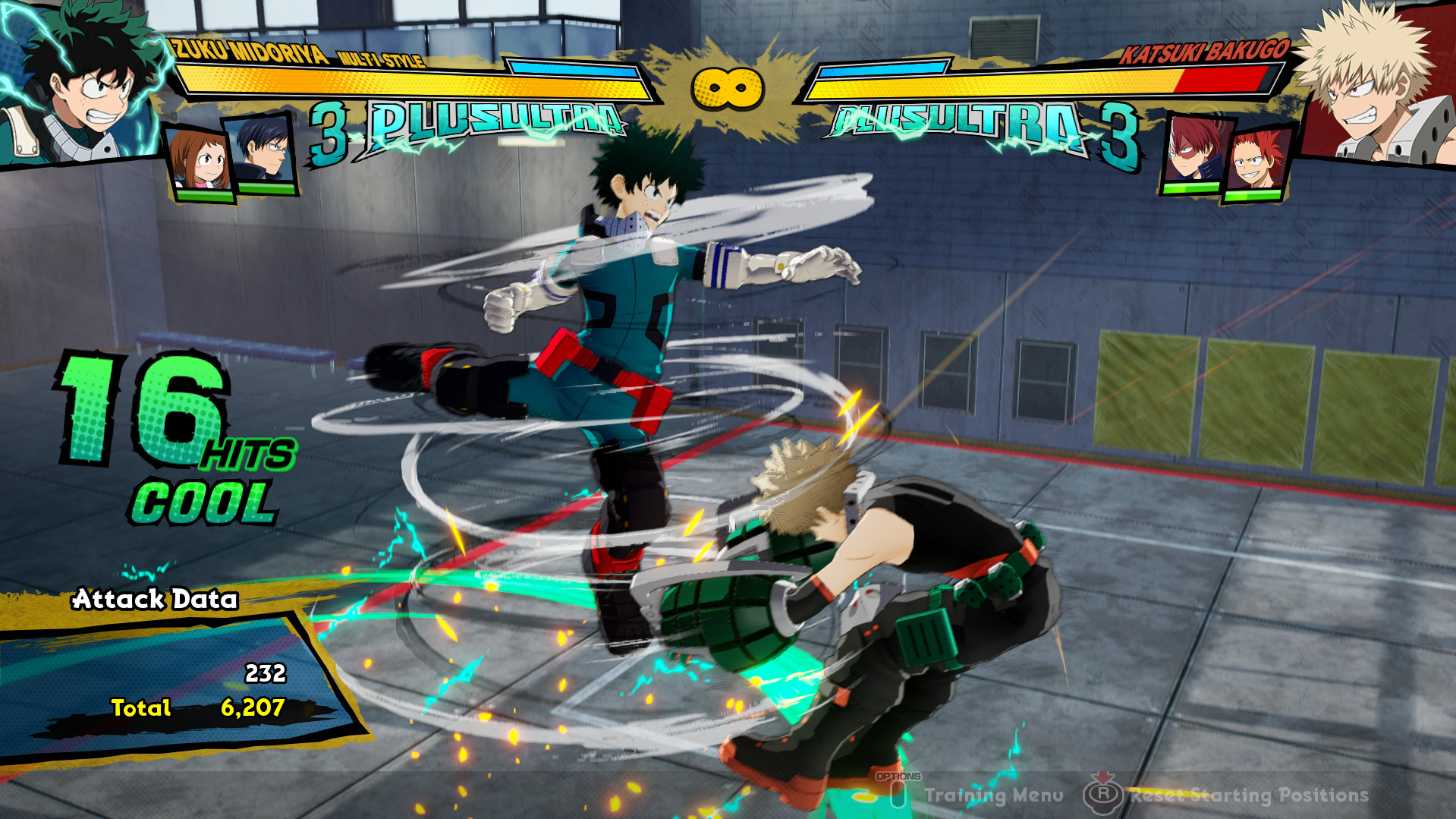 Multi-style Deku Mod for My Hero One's Justice 2 | MHOJ2 Mods