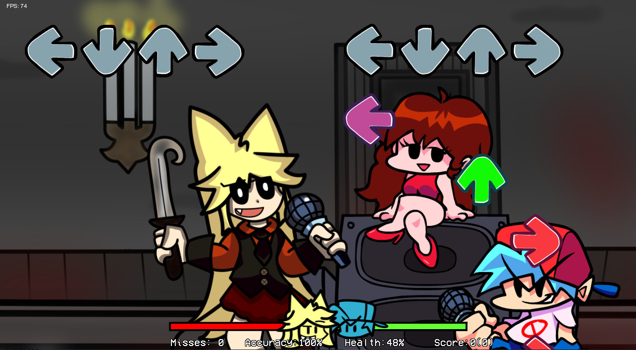 FNF Moge-ko Mod Mod for Friday Night Funkin' | FNF Mods