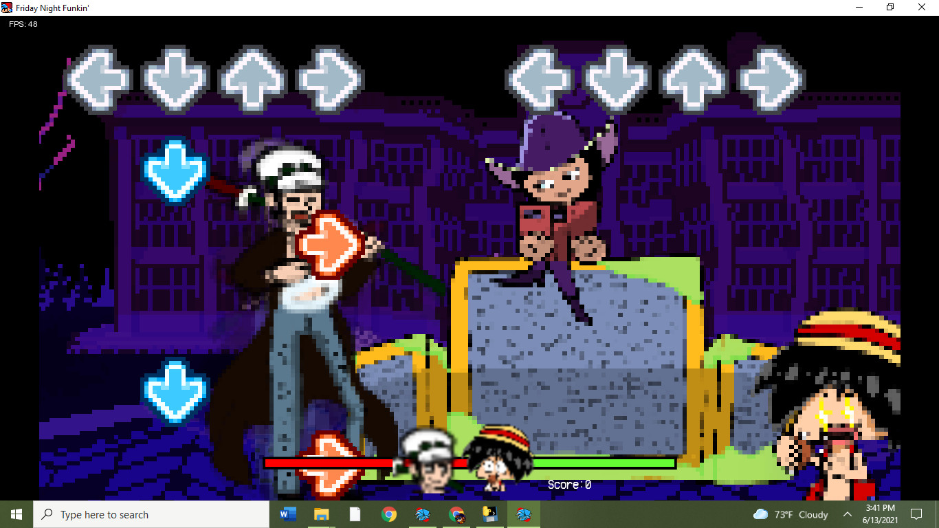 One Piece Funkin': A One Piece FNF Game Mod for Friday Night Funkin ...