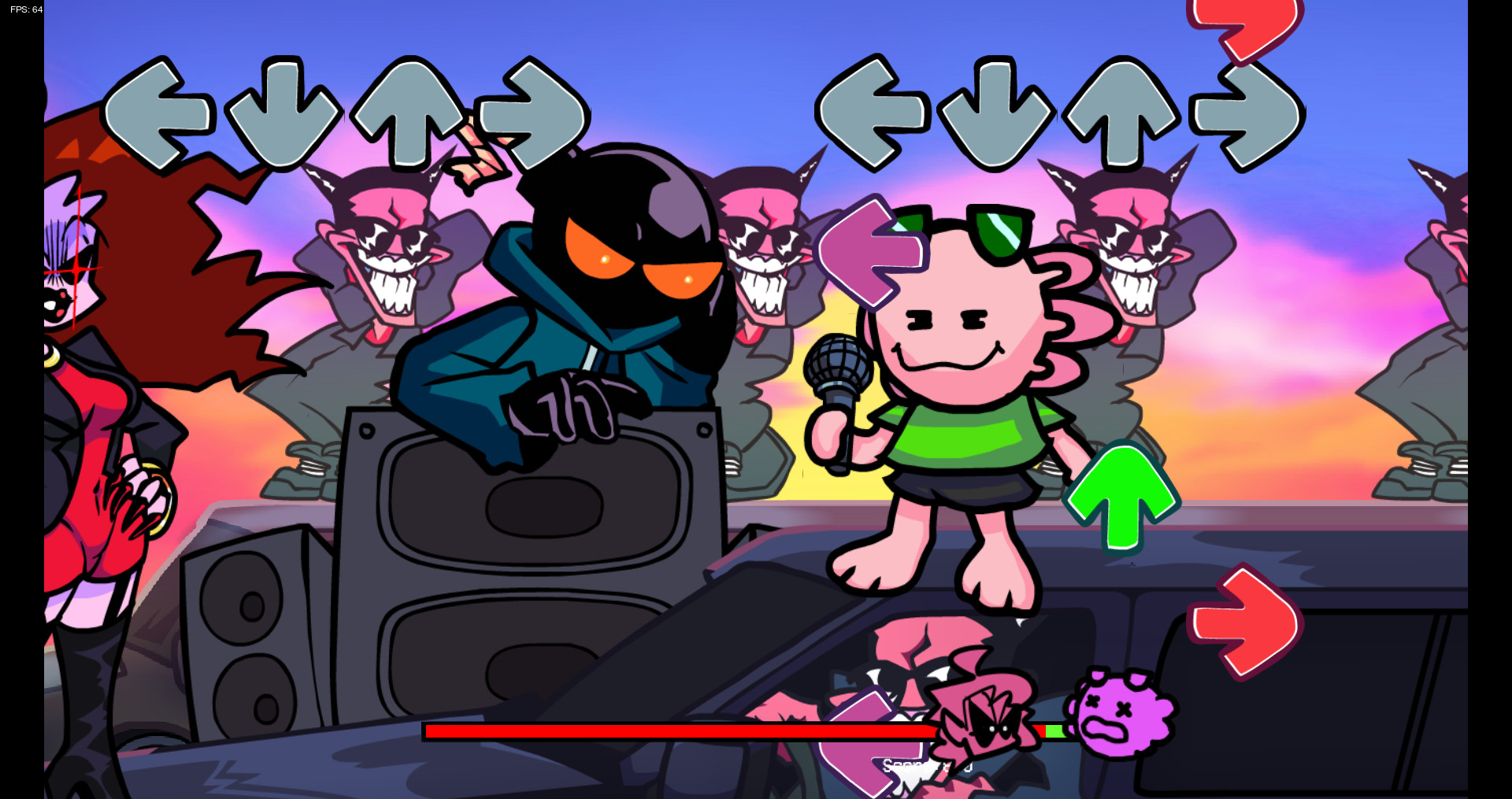 Felix The Axolotl as Boyfriend Mod (FNF) Mod for Friday Night Funkin ...