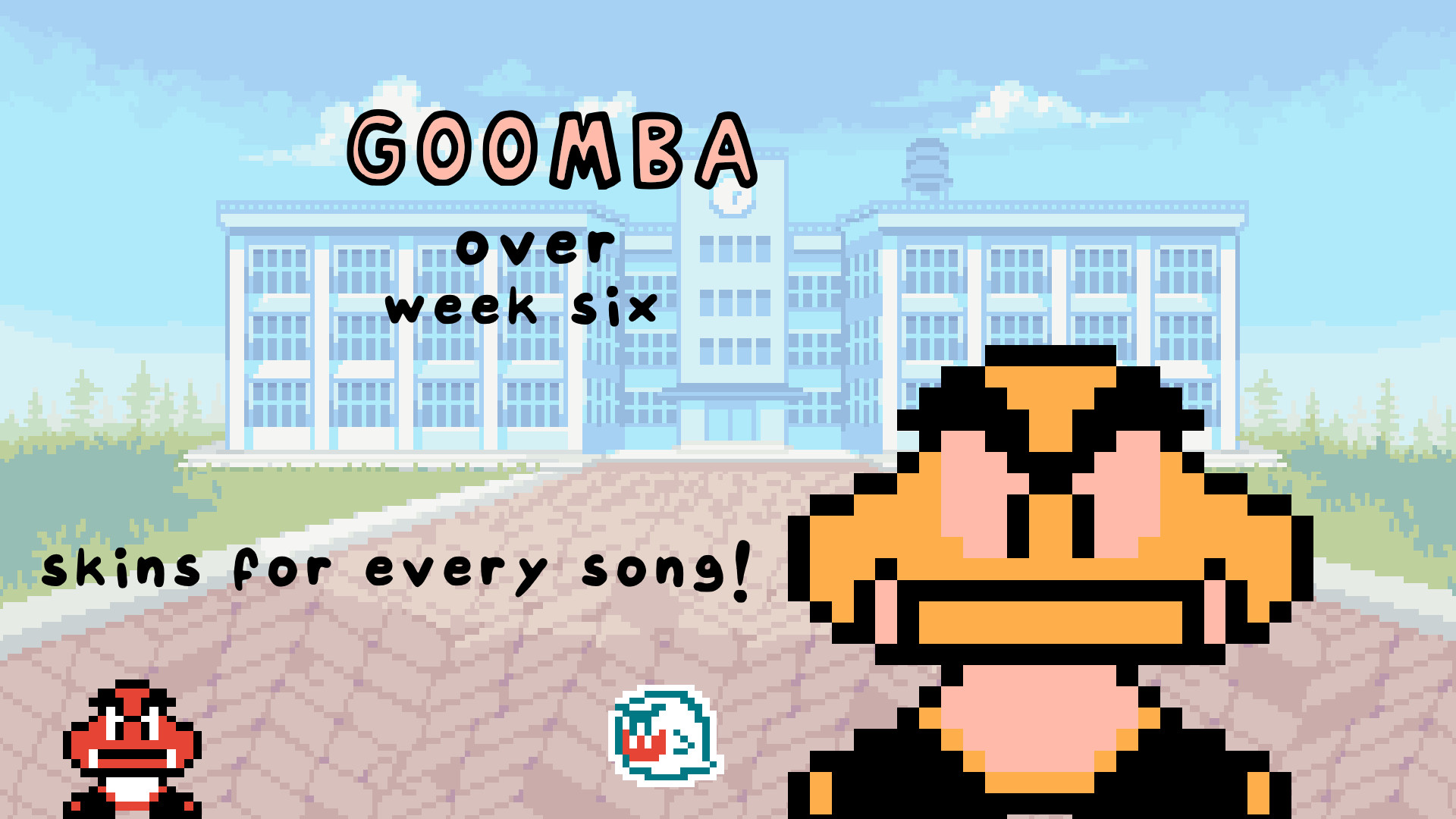SMB3 Goomba Over Week 6 Mod for Friday Night Funkin' | FNF Mods