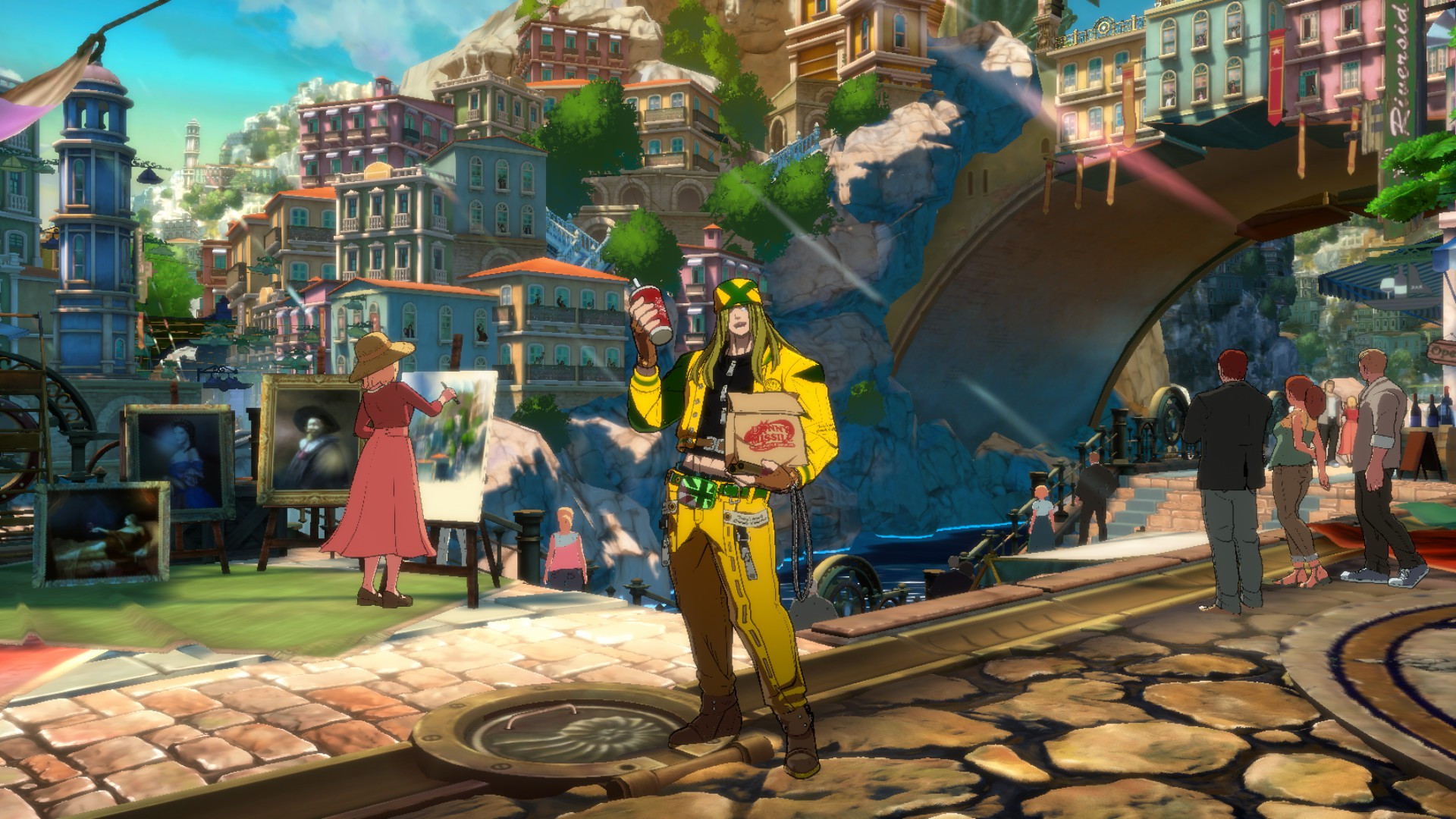 DIO Axl (Color 02) Mod for GUILTY GEAR -STRIVE- | GGST Mods