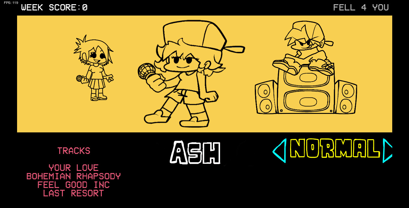 Friday Night Funkin'-ASH Mod for Friday Night Funkin' | FNF Mods