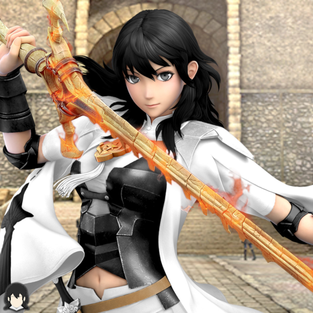 White Byleth Mod for Super Smash Bros. Ultimate | SSBU Mods