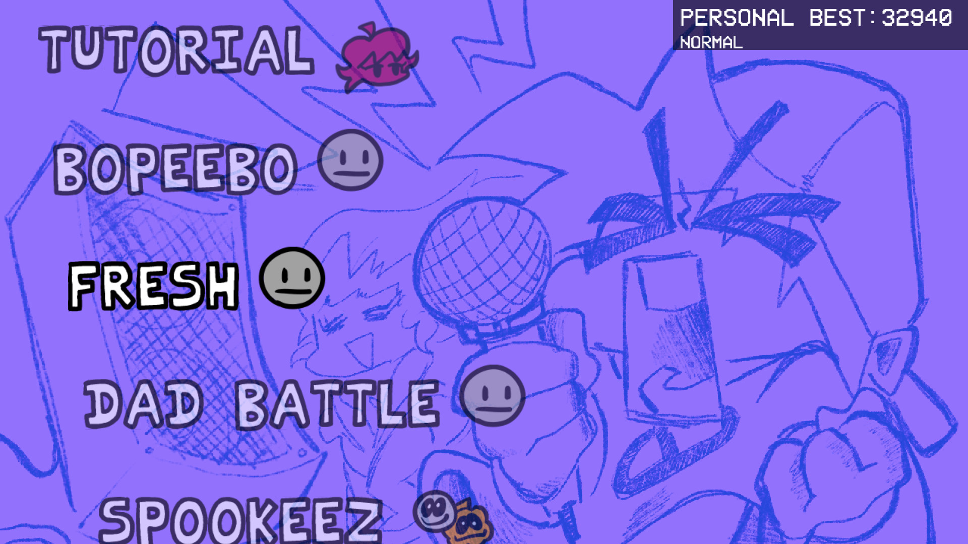 VS Mr.Placeholder Mod for Friday Night Funkin' | FNF Mods