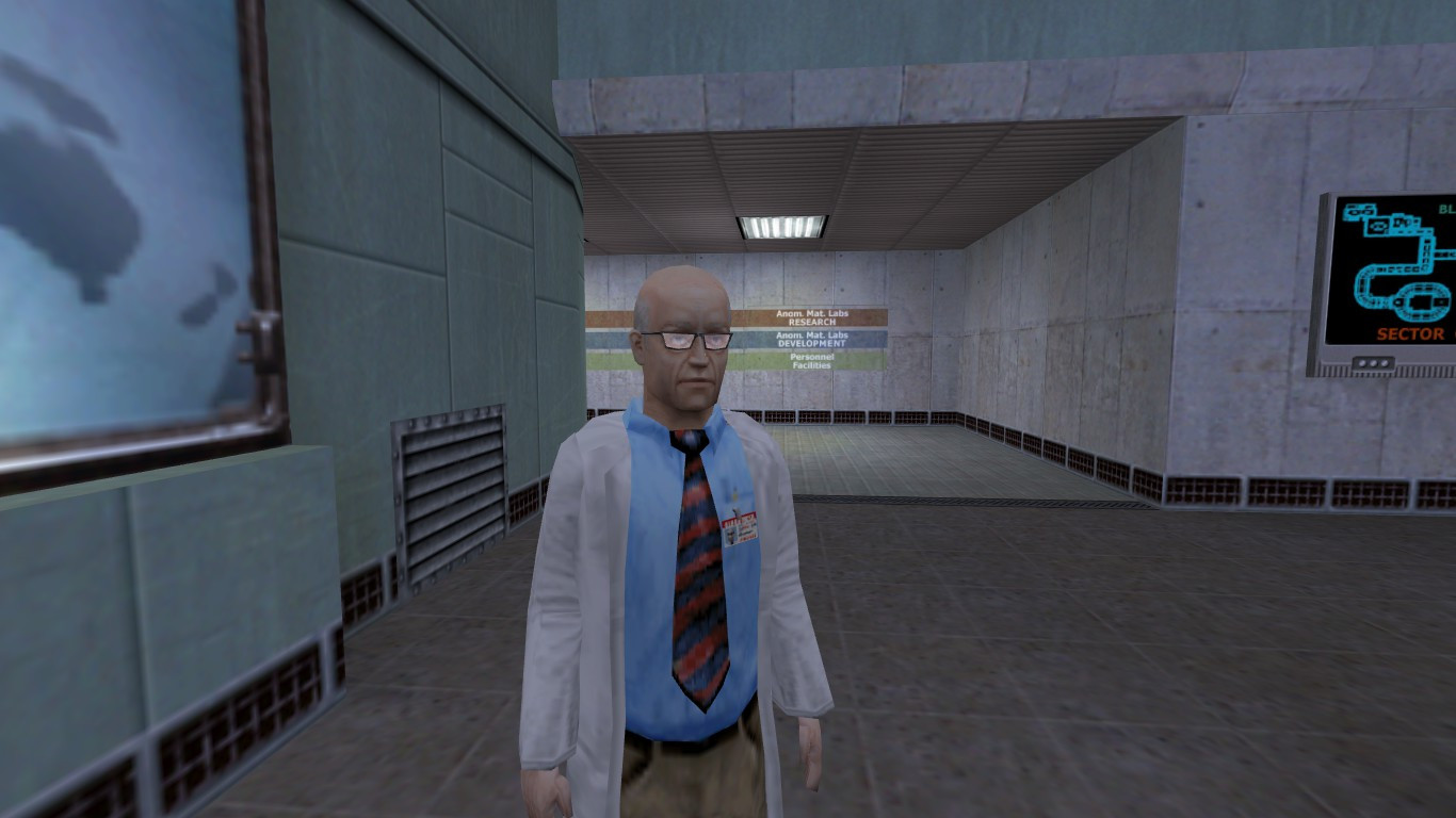 Early HD Scientist Mod for Half-Life | HL Mods