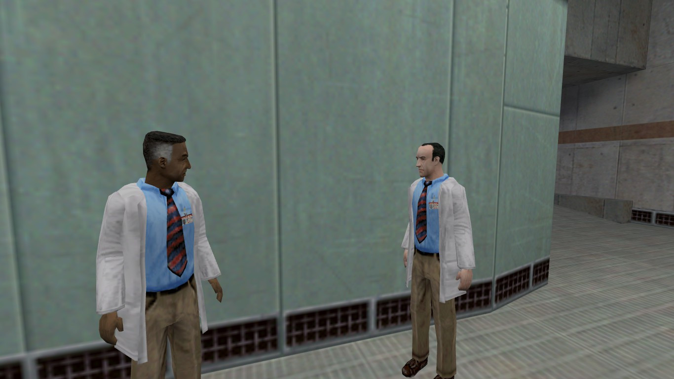 Early HD Scientist Mod for Half-Life | HL Mods