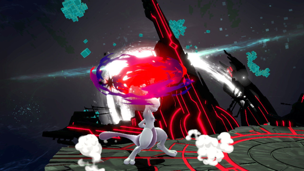 Mewtwo black and red effects Mod for Super Smash Bros. Ultimate | SSBU Mods