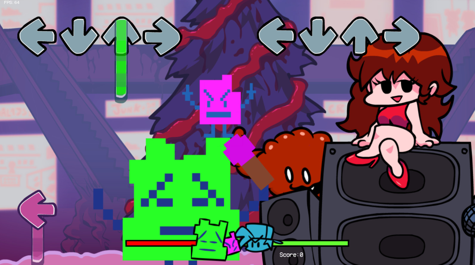 Master Shake over Week 5 [WIP] Mod for Friday Night Funkin' | FNF Mods