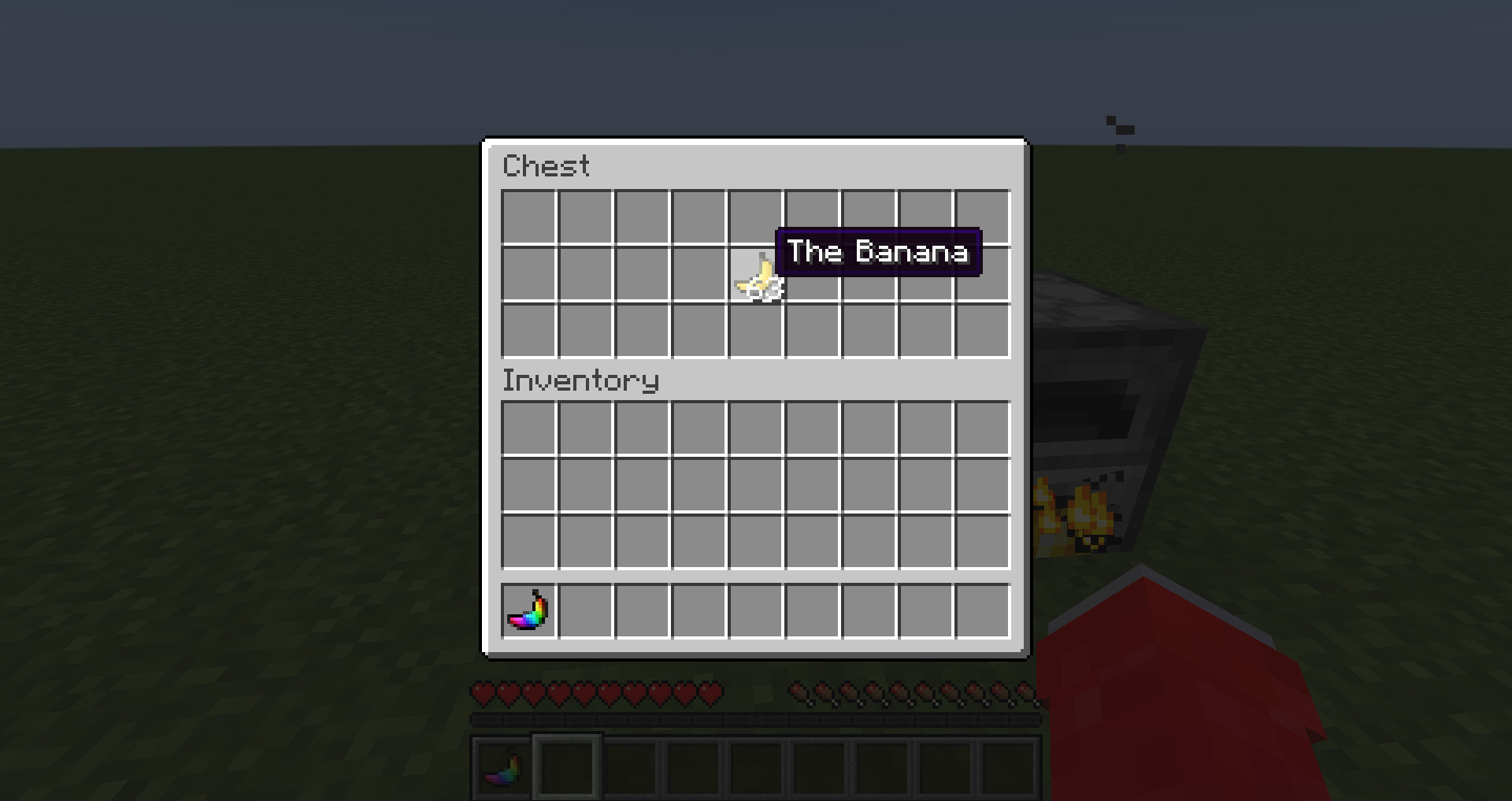 The Banana (Food Item) Mod for Minecraft: Java Edition | MC Mods