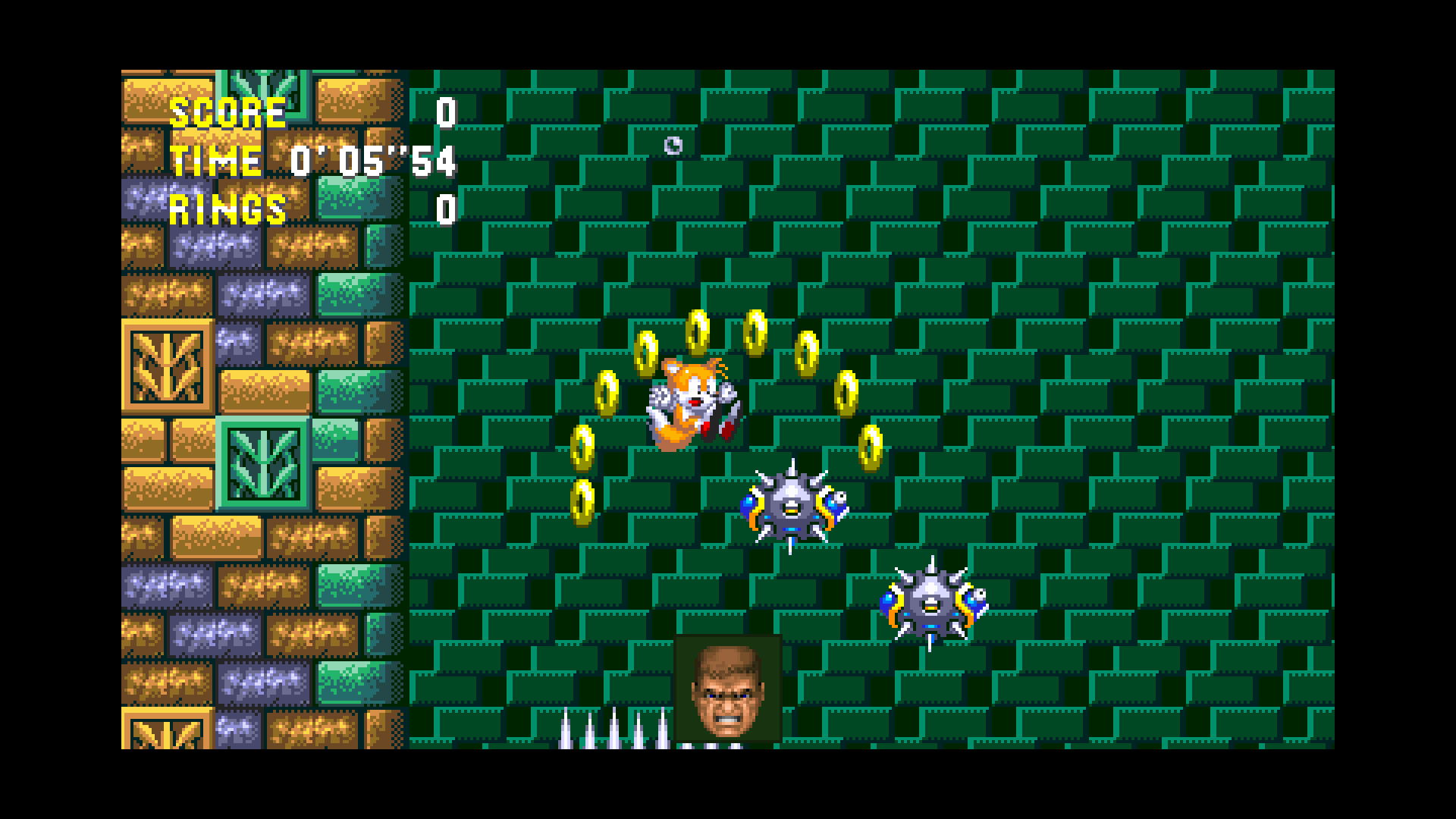 Doomguy Status Bar Face [Sonic 3 A.I.R.] [Mods]