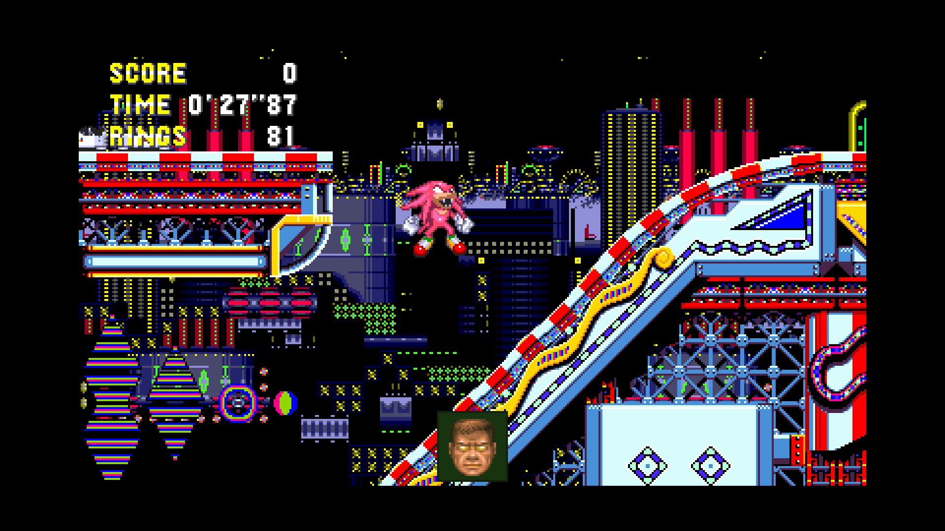 Doomguy Status Bar Face [Sonic 3 A.I.R.] [Mods]