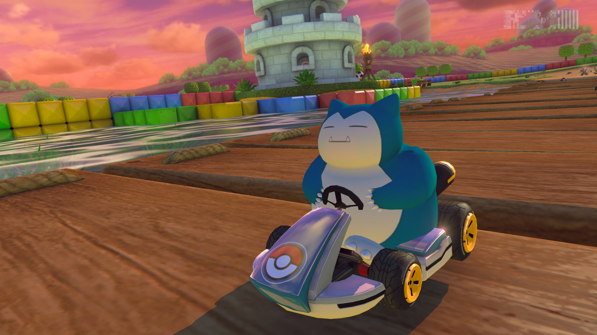 Snorlax Mod for Mario Kart 8 | MK8 Mods