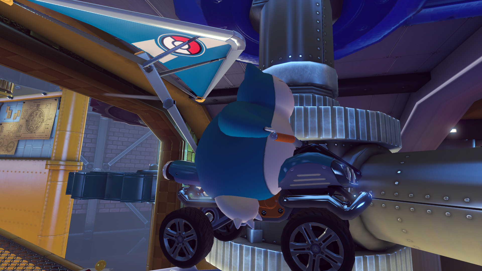 Snorlax Mod for Mario Kart 8 | MK8 Mods