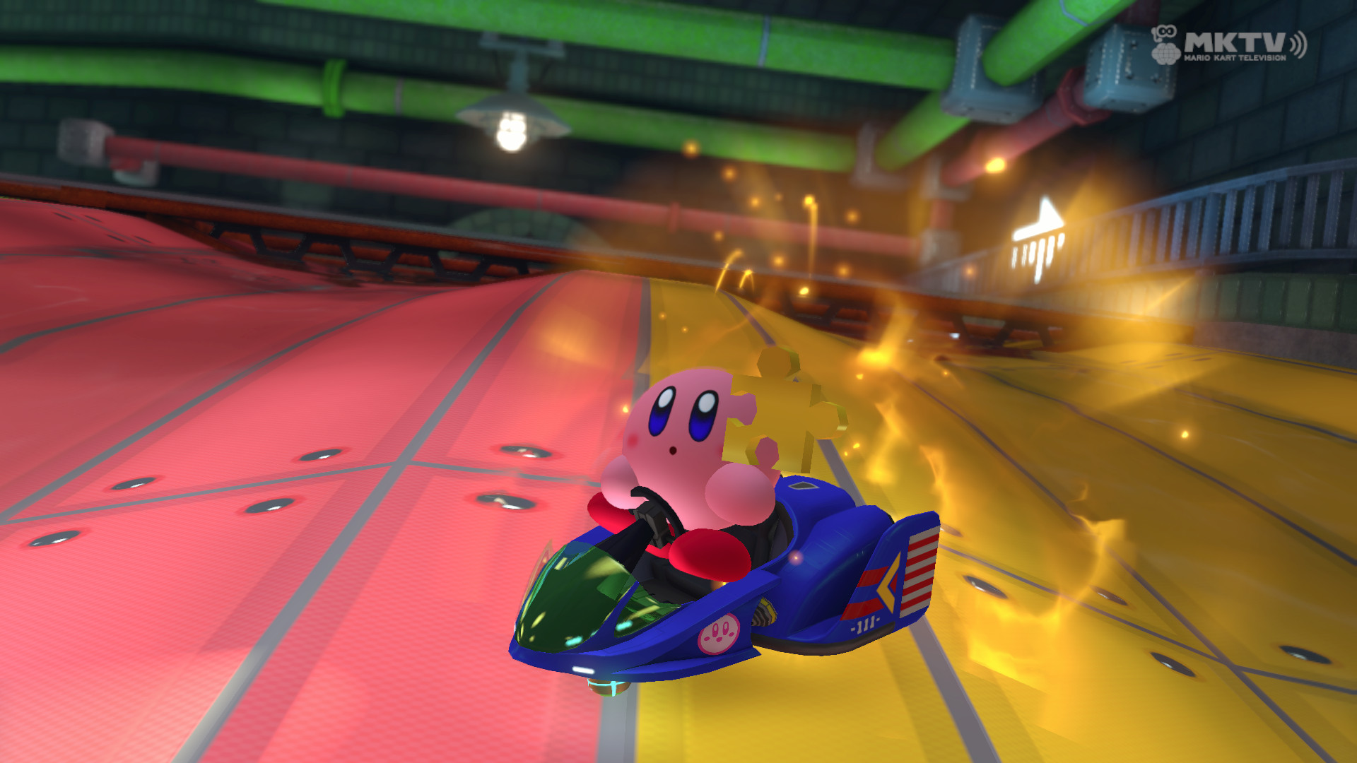 Kirby in MK8 Mod for Mario Kart 8 | MK8 Mods