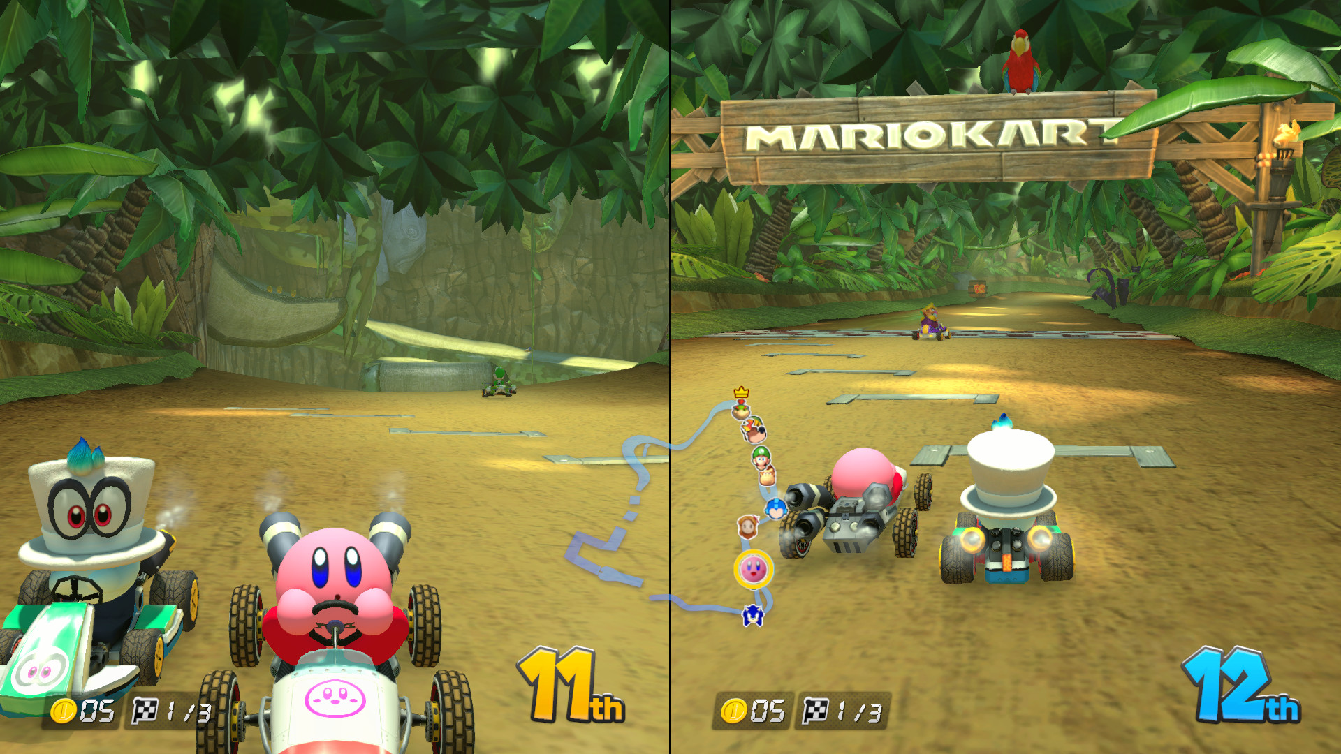 Kirby in MK8 Mod for Mario Kart 8 | MK8 Mods