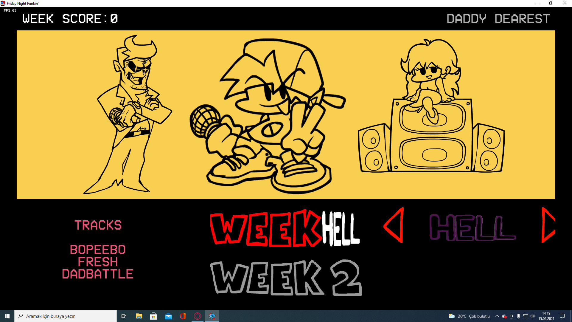 FNF MAD SIDE(IMPOSSIBLE!) [Friday Night Funkin'] [Mods]