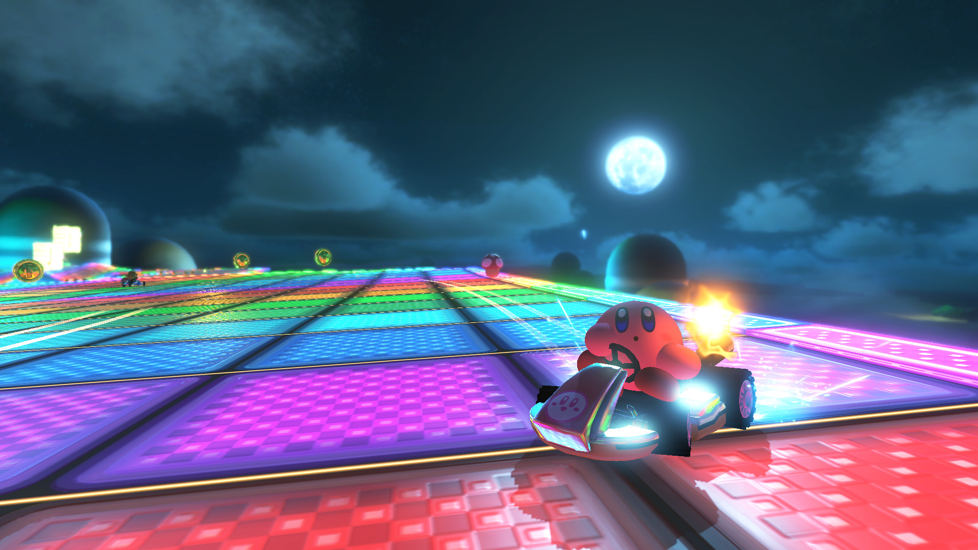Kirby in MK8 Deluxe Mod for Mario Kart 8 Deluxe | MK8D Mods